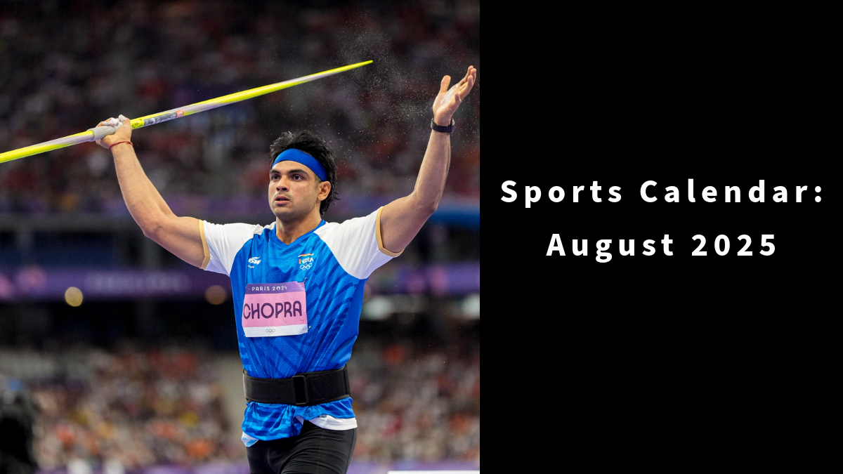 The Sportsgram India - Sports Calendar: July 2025